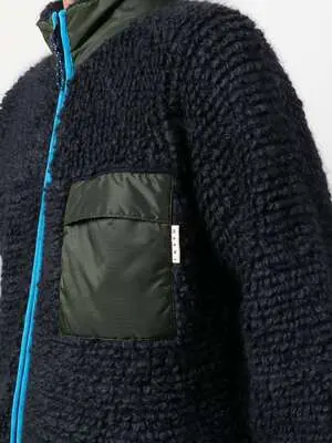 Marni Knitted Zip-up Cardigan