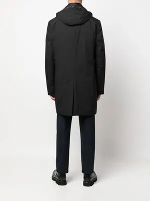 MOORER Redon-pum Coat - Black