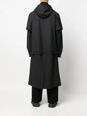 44 LABEL GROUP Single-breasted Mid-length Trench Coat