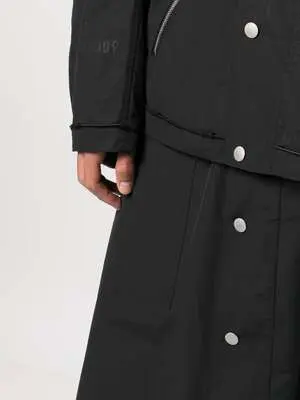 44 LABEL GROUP Single-breasted Mid-length Trench Coat