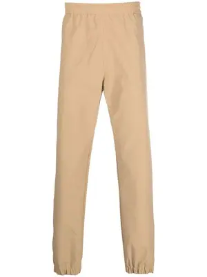 MSGM Logo-print Trousers - Neutrals