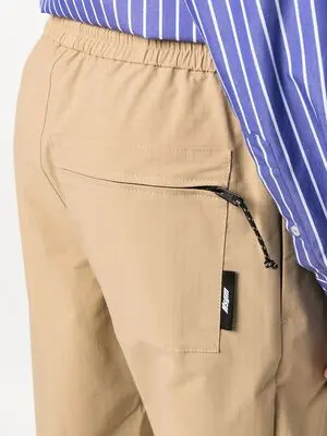 MSGM Logo-print Trousers - Neutrals