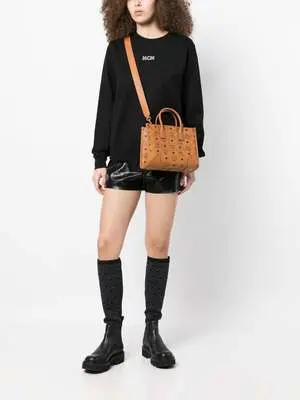 Mcm München Small Tote Bag