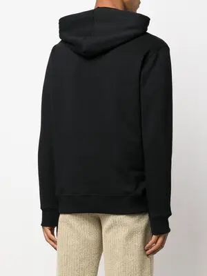 Études Studio Klein Logo-print Cotton Hoodie - Black