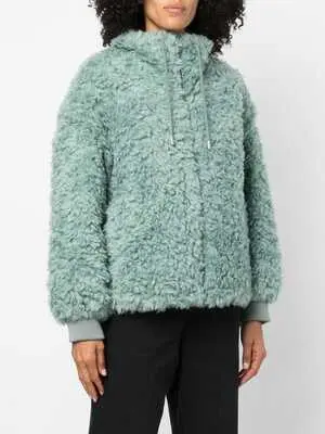 YVES SALOMON Shearling Drawstring Jacket