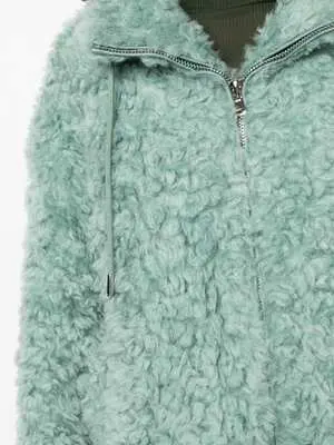 YVES SALOMON Shearling Drawstring Jacket