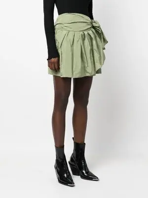 Alberta Ferretti Silk Blend Shorts