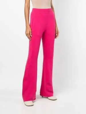 Alberta Ferretti Flared-leg High-waisted Trousers