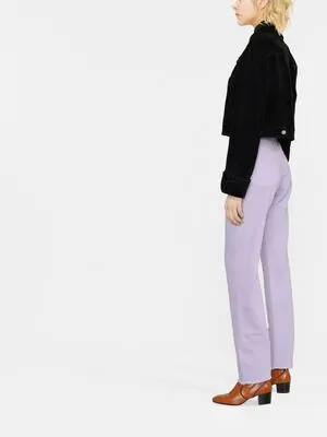 Alberta Ferretti Cotton-blend Cropped Jacket