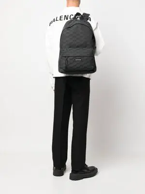 Balenciaga Bb Monogram Backpack