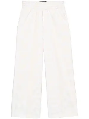 Marc Jacobs Monogram Oversized Track Pants - White