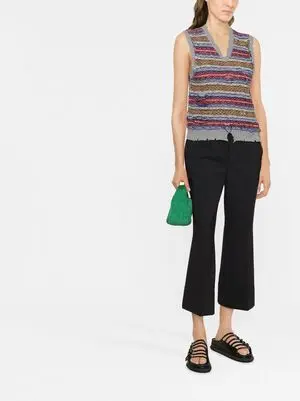 Dsquared2 Cropped Flare Trousers
