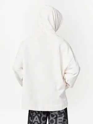 Marc Jacobs Monogram Oversized Drawstring Hoodie