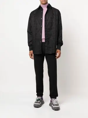 Iceberg Logo-print Long-sleeved Shirt