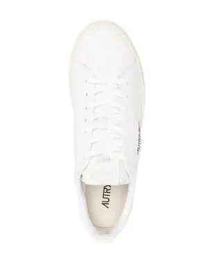 AUTRY Logo Patch Lace-up Sneakers