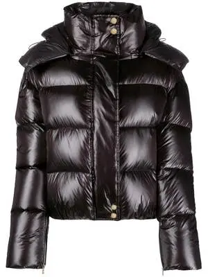Patrizia Pepe Hooded Puffer Jacket