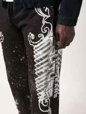Versace Galaxy-print Cotton Track-pants