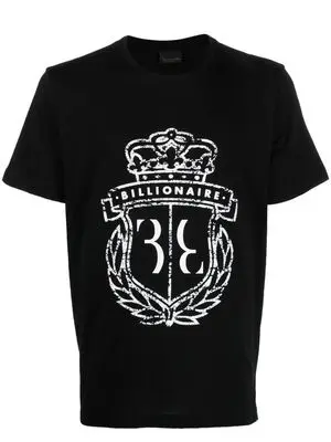 BILLIONAIRE Logo-print Detail T-shirt