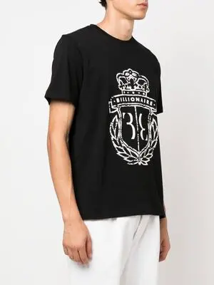 BILLIONAIRE Logo-print Detail T-shirt
