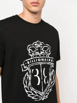 BILLIONAIRE Logo-print Detail T-shirt