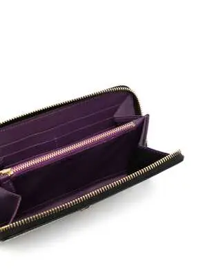 Roberto Cavalli Leopard-print Logo-plaque Wallet