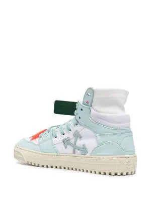 Off-White Zip Tie Lace-up Sneakers