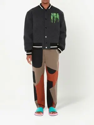 JW Anderson Logo-embroidered Bomber Jacket