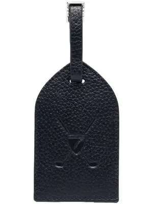 ASPINAL OF LONDON Debossed-logo Golf Tee Holder - Blue