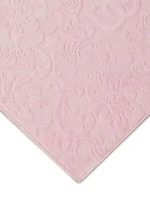 Dolce & Gabbana Cotton Terry Bath Mat - Pink