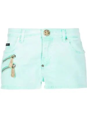 Philipp Plein Frayed Shorts For Women