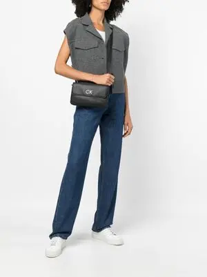 Calvin Klein Re-lock Double Cross Body Bag