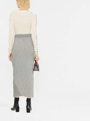 Proenza Schouler Micro-ribbed Button-embellished Jumper