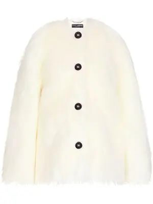 Dolce & Gabbana Faux Fur Jackets For Women