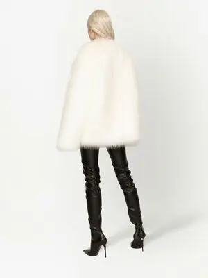 Dolce & Gabbana Faux Fur Jacket