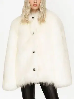 Dolce & Gabbana Faux Fur Jacket