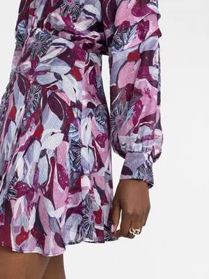 IRO PARIS Darsa Abstract-print Mini Dress