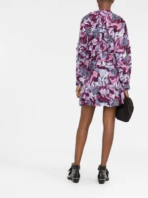 IRO PARIS Darsa Abstract-print Mini Dress