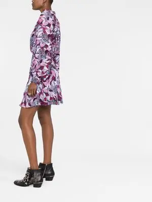 IRO PARIS Darsa Abstract-print Mini Dress