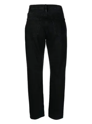FRAME Tapered High-waist Jeans