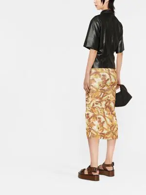 Nanushka Faux-leather Shirt