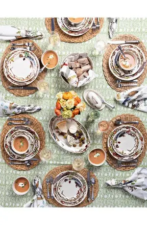 JULISKA Forest Walk Set Of 4 Leaf Plates