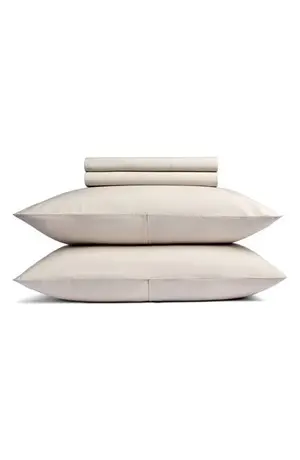 PARACHUTE Percale Sheet Set Sand