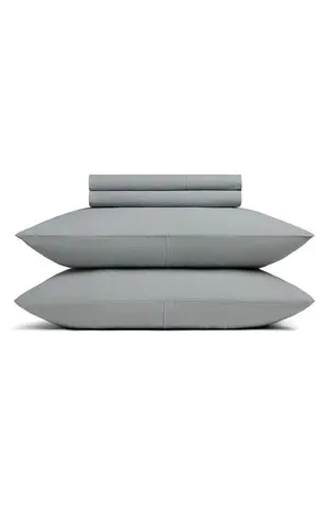 PARACHUTE Linen Sheet Set Slate Blue