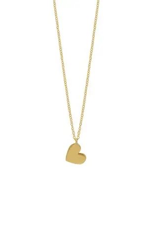 Bony Levy 14k Gold Mini Heart Pendant Necklace - 14ky