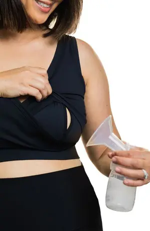 LOVE AND FIT Everyday Luxe Maternity/nursing Pumping Wireless Bra