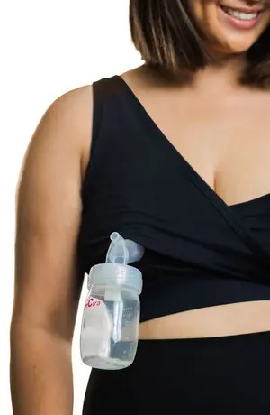 LOVE AND FIT Everyday Luxe Maternity/nursing Pumping Wireless Bra