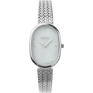 BREDA BREDA Jane Mesh Strap Watch Silver