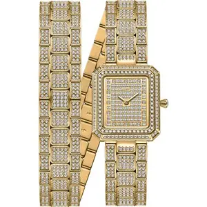JBW Arc Diamond-accented Bracelet Watch - Gold