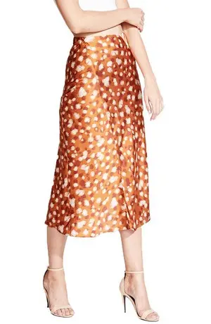Bardot Mayah Spliced Printed Skirt
