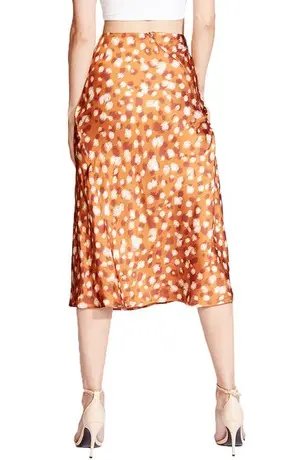 Bardot Mayah Spliced Printed Skirt